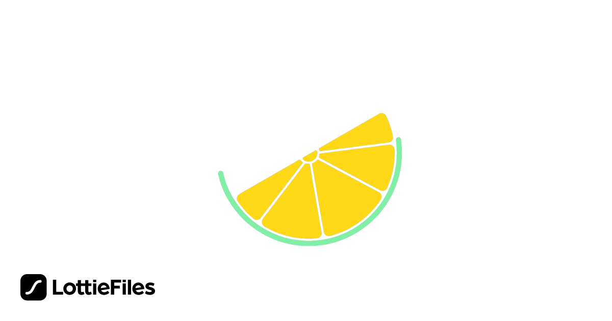 Free lemon Animation by Furkan | LottieFiles