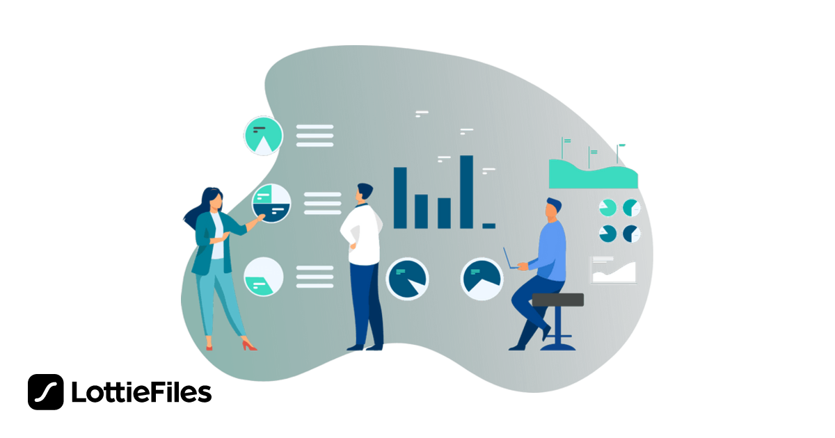 Free Data Analysis Animation by Anderson Silva | LottieFiles
