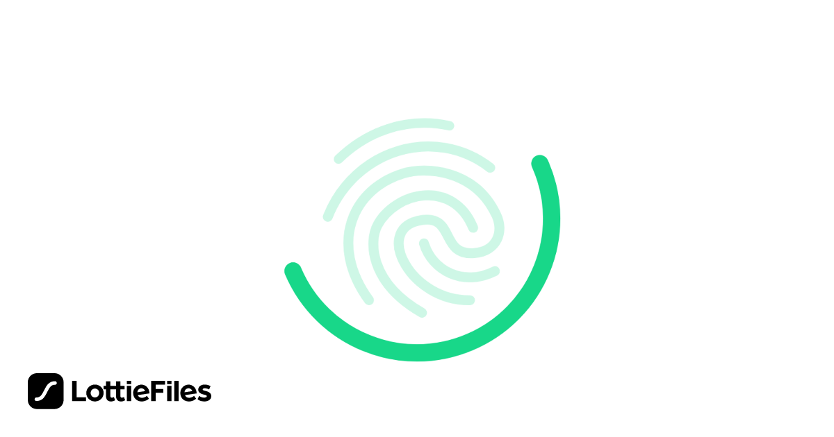 Free Fingerprint Verification Animation by Ebun Oguntibeju | LottieFiles