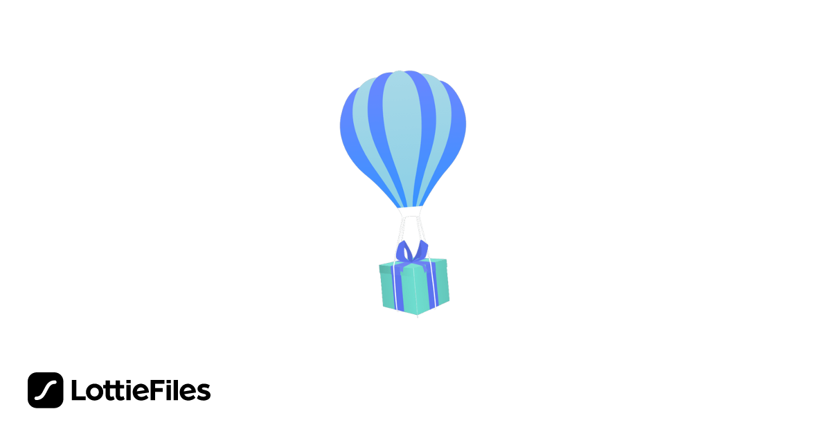 Free hot air balloon_floating Animation by XIAOTING | LottieFiles