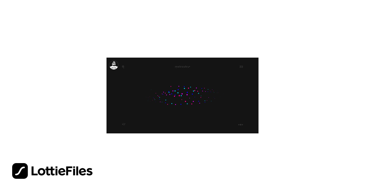 Free Particles Animation by Denis DV | LottieFiles