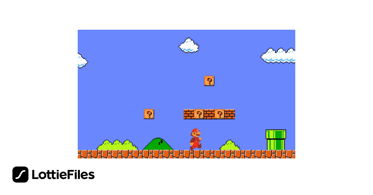 Free Super Mario Animation by Sanjib | LottieFiles