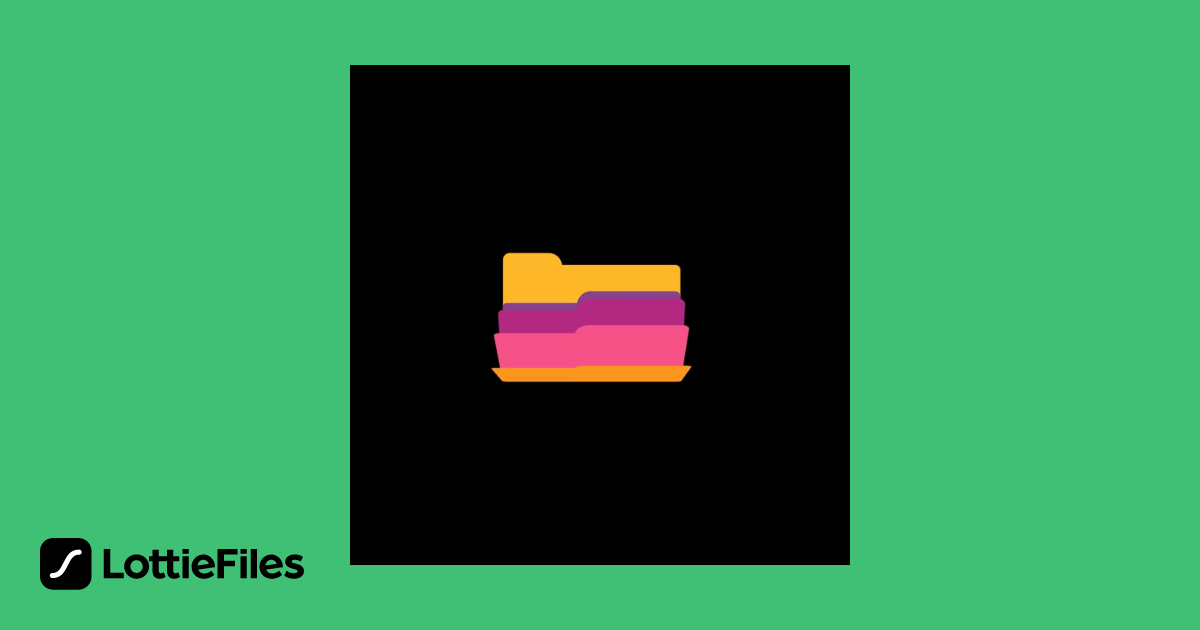 Free Folder icon Animation by Pallavi | LottieFiles