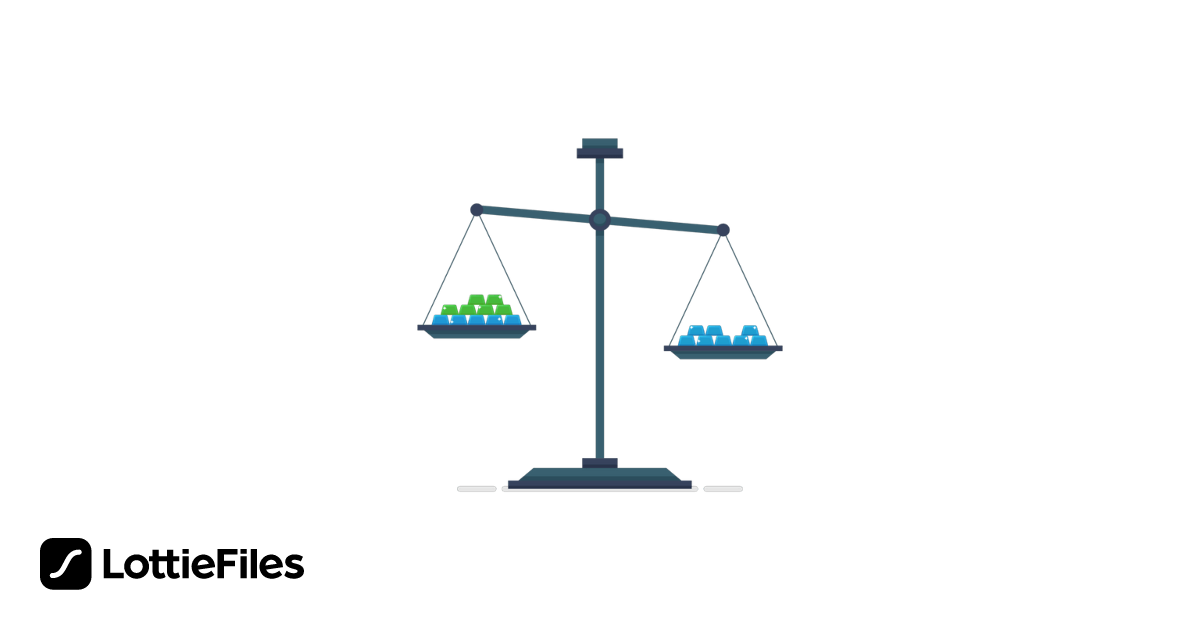 Free Balance Scale Animation | Measurement scale Icon Animation ...