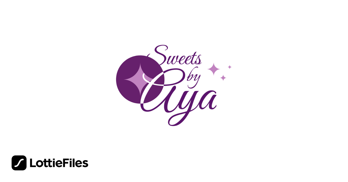 Free sweets logo animation Animation by Ali | LottieFiles