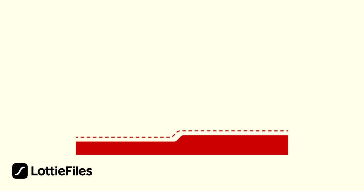 Free Curve Bottom Divider REd Animation by David | LottieFiles