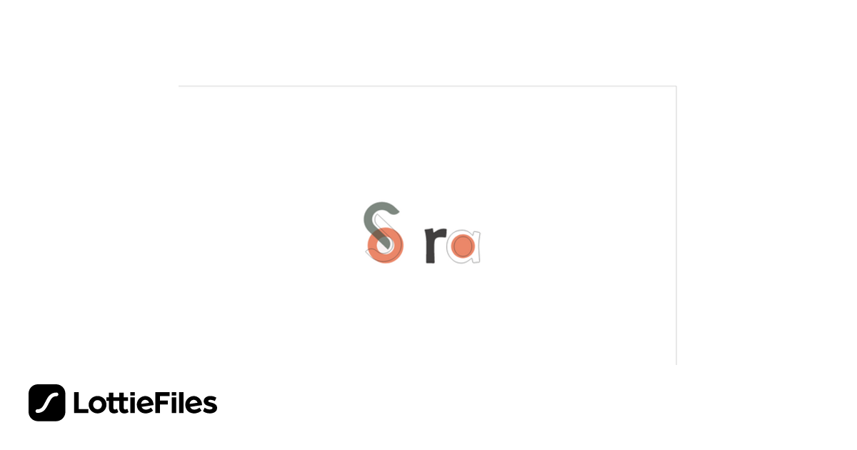 Free logo name Animation by Sora (Maryam) | LottieFiles