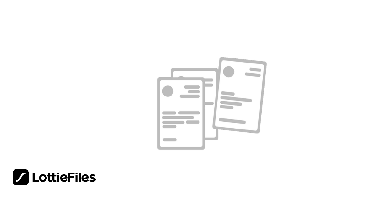 Free Loading document Animation by Leslie Barturen Rivera | LottieFiles