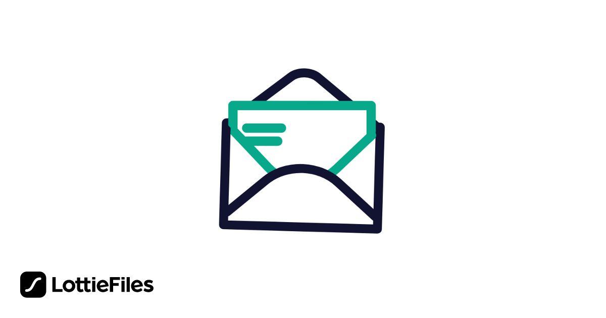 Free Envelope mail notification open morph outline Animation by Ryan ...