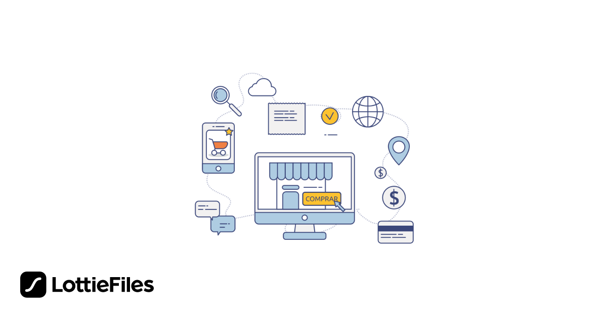 Free Ecommerce BNW Animation by Adriano Meira | LottieFiles