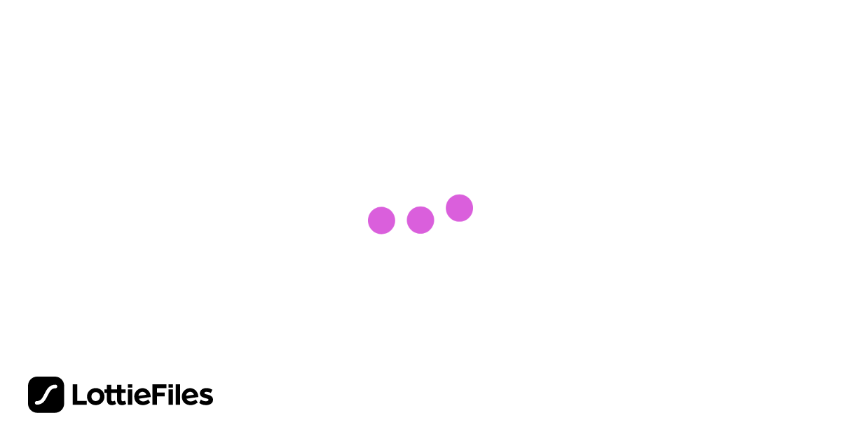 Animación gratuita de Motion Loading Dots Pink por Umer Khawer ...
