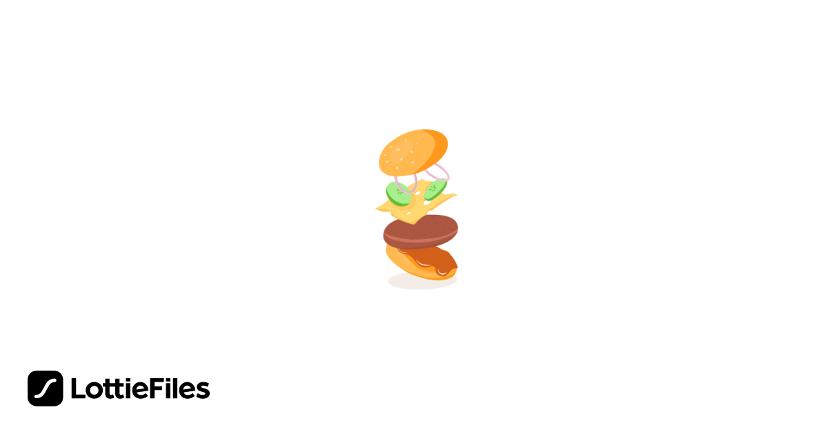 Free Burger Animation by Дарья | LottieFiles
