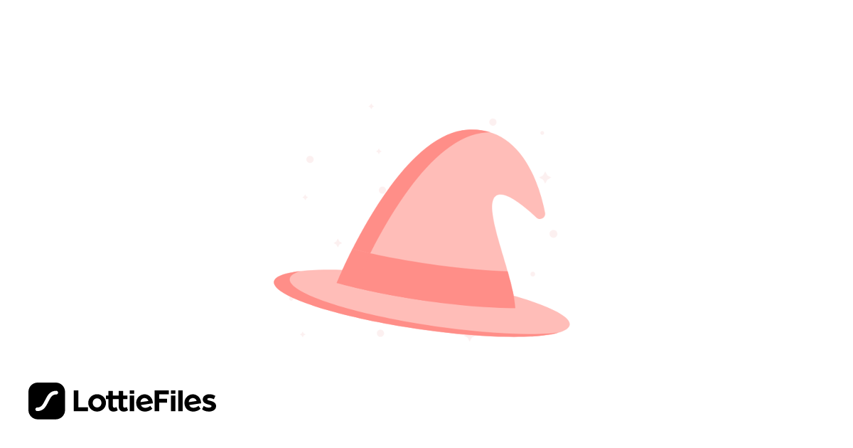 Free witch's hat Animation by Vaishnavi Sharma | LottieFiles