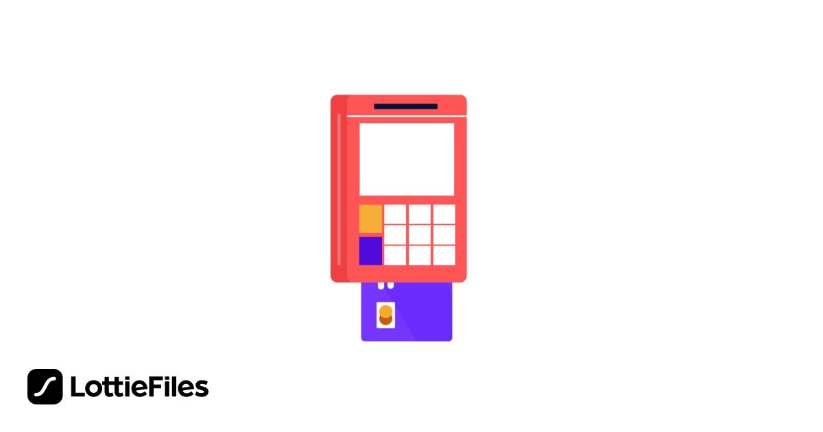 Free Pay with POS Animation by Design | LottieFiles
