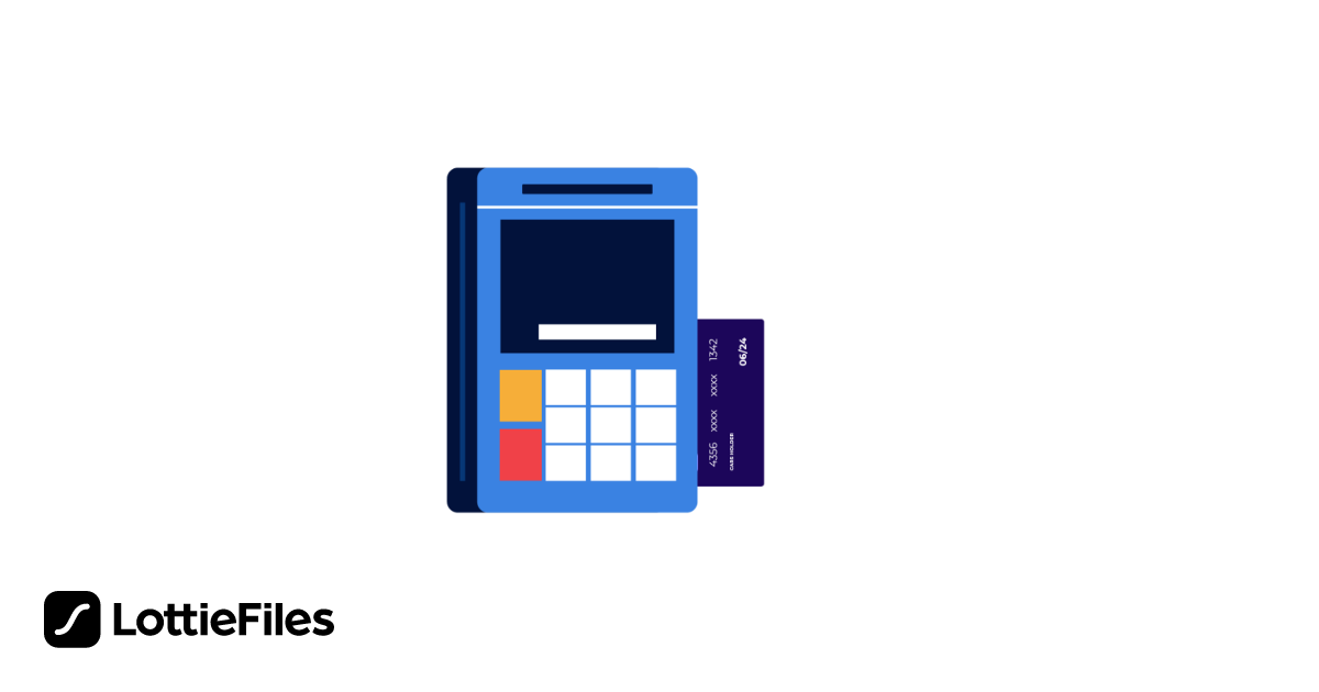 Free POS Card Payment Animation by Design | LottieFiles