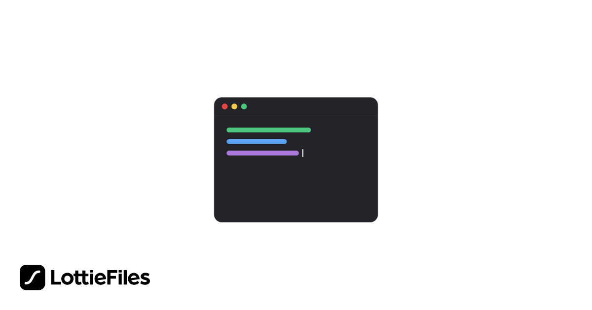 Free Terminal Loader Animation by Ali | LottieFiles