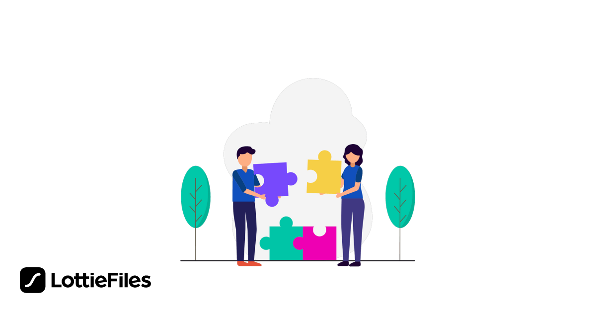 Free Team Working Animation Animation by Chondon | LottieFiles