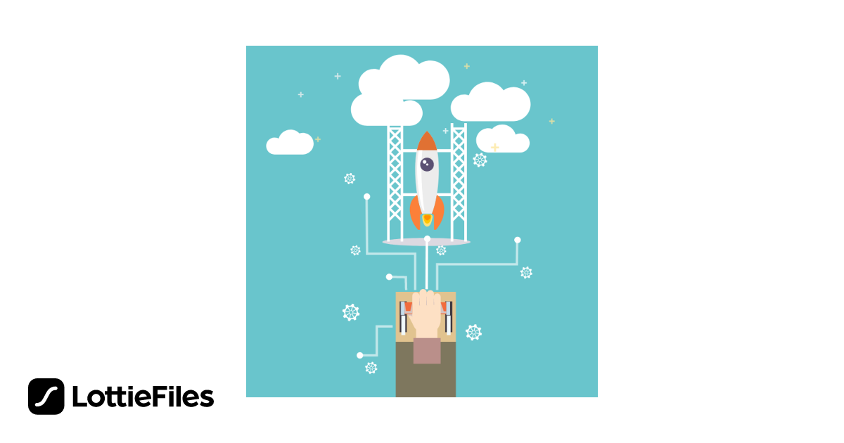Free Rocket Launch lottie Animation by Muhammad Tahir | LottieFiles