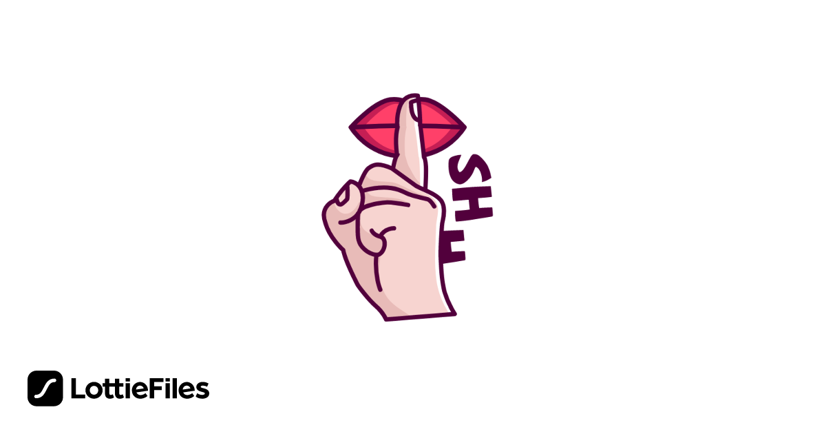 Free Shhhhh Animation by Roger Bacardit | LottieFiles