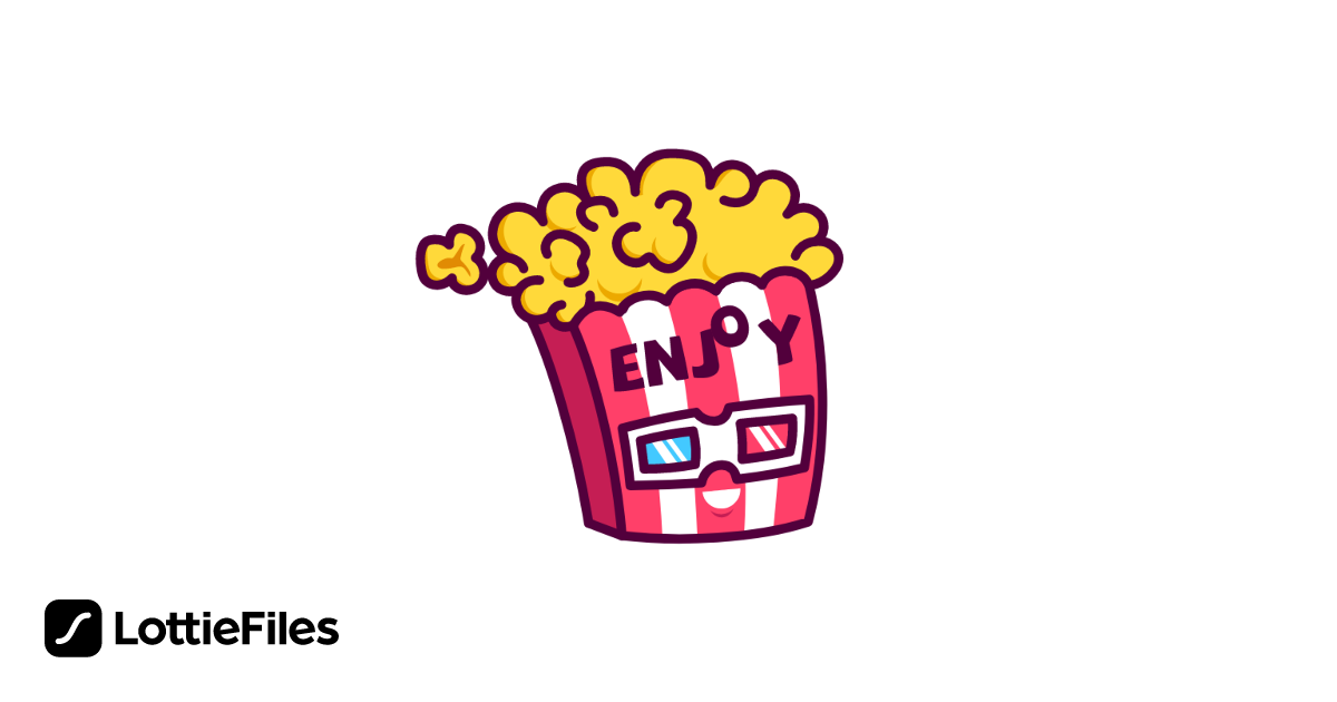 Free Popcorn Animation by Roger Bacardit | LottieFiles