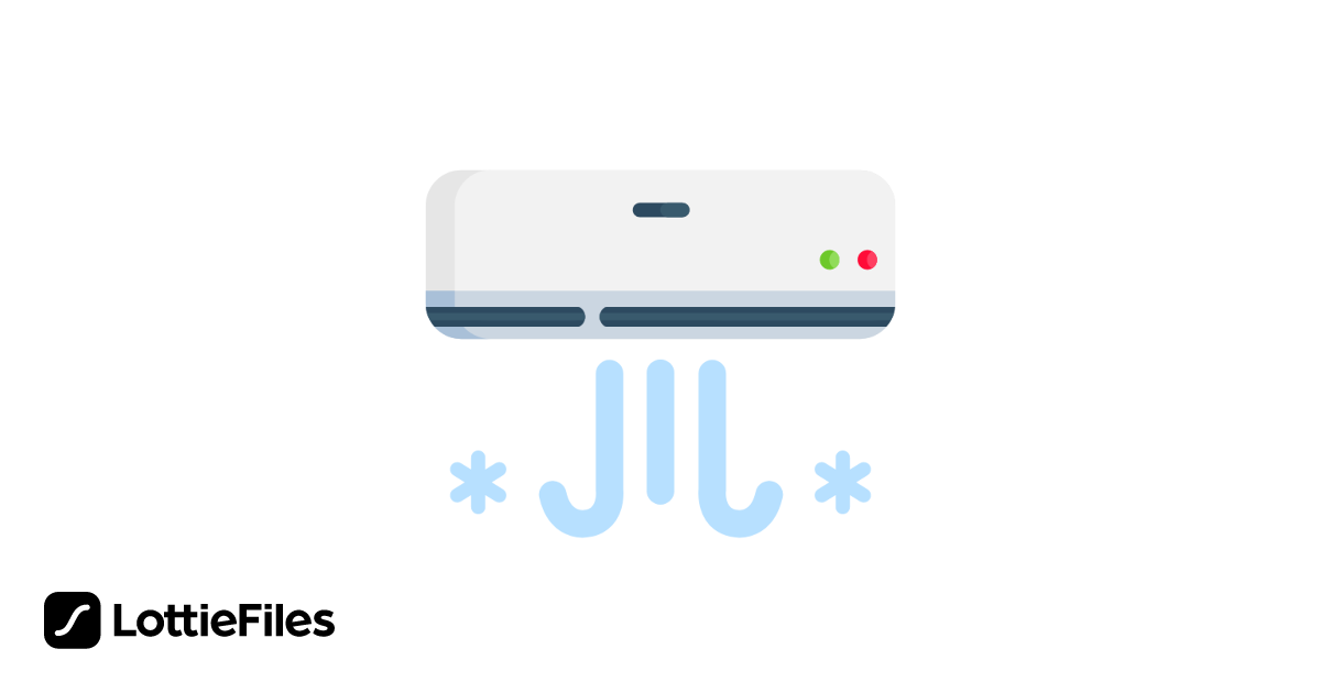 Free Air Conditioner Animation by Anne Tan | LottieFiles