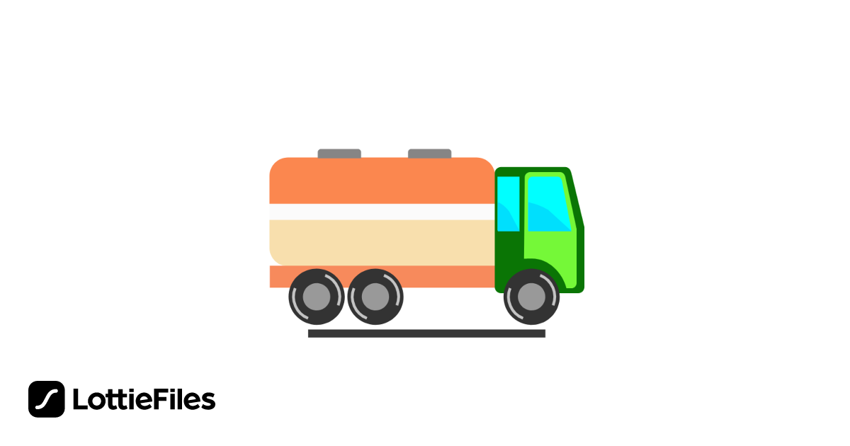 Free Tanker Truck Animation by Siti | LottieFiles