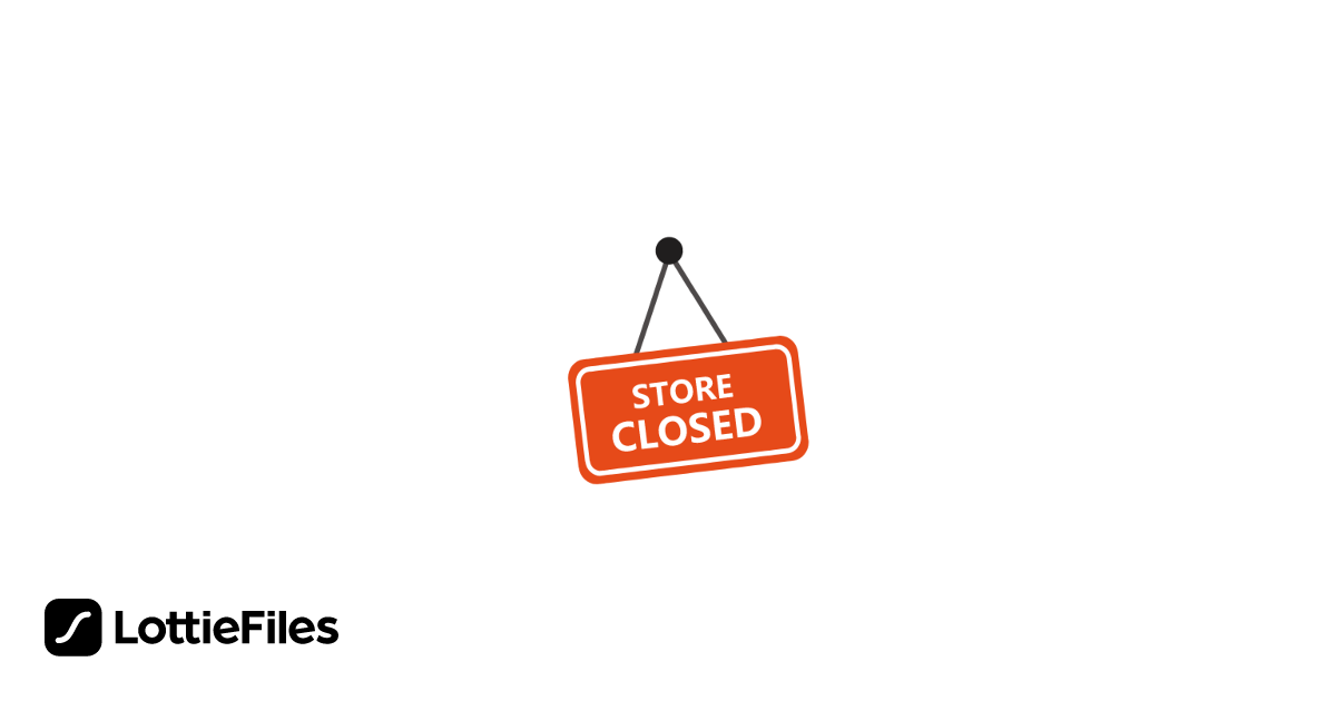 Free Store closed Animation by Avinash Naidu | LottieFiles
