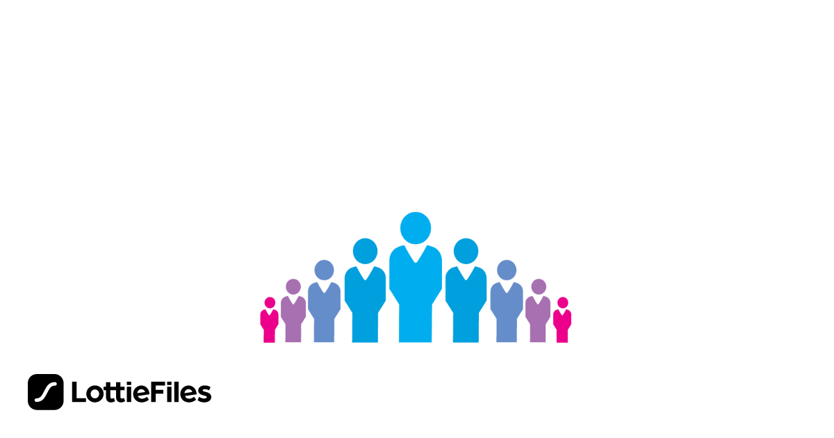 Free A group company congregation of symbol people in many colors ...