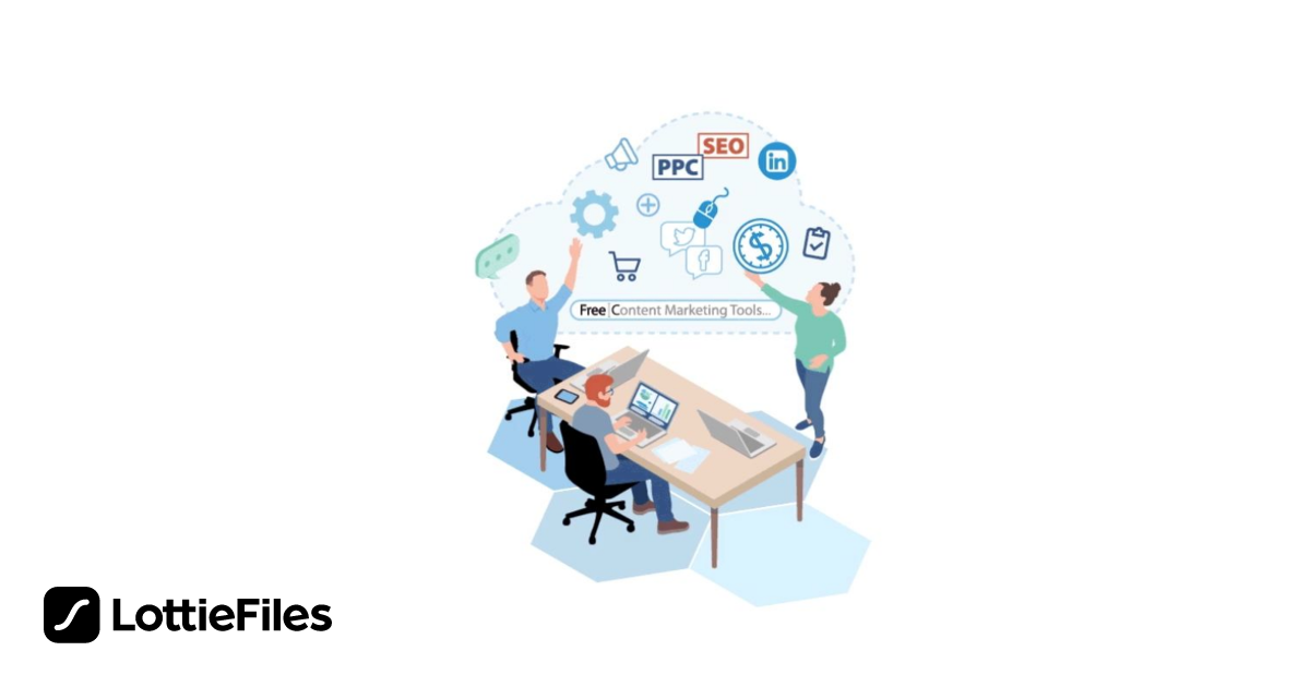 Free Digital Marketing Animation by Aexr Graphics | LottieFiles