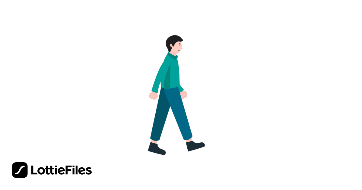 Free Man Walking Animation by MD | LottieFiles