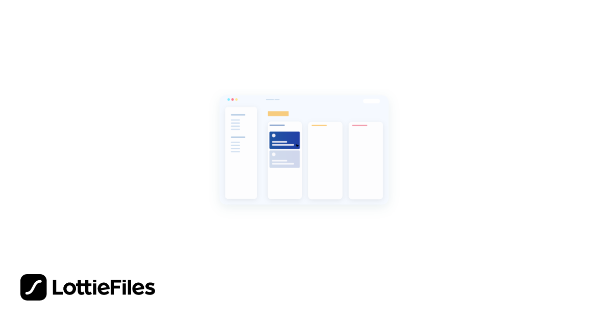 Free Work Board Animation Animation by Ankit Jain | LottieFiles