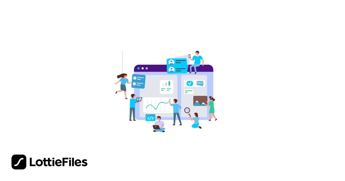 Free digital agency Animation by Ujjwal | LottieFiles