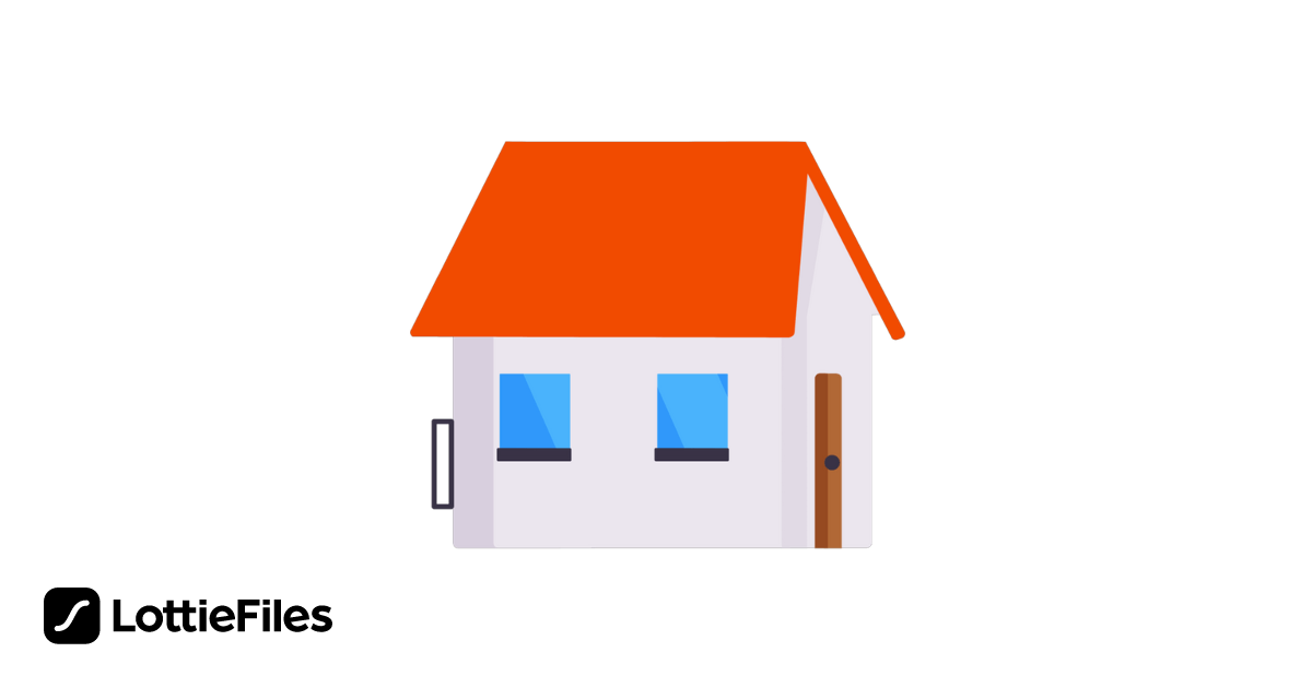Free House Animation by Wareesha | LottieFiles
