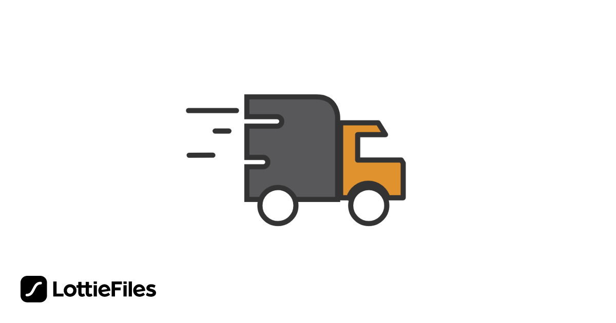Free Truck moving Animation by Daniel Sanchez | LottieFiles