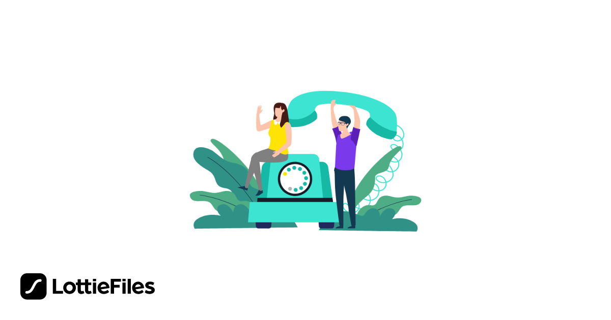 Free Contact Us Animation by Faheem Chowdhury | LottieFiles