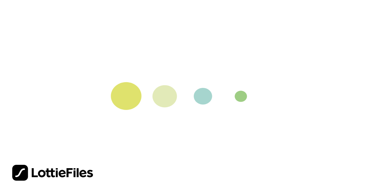 Free Loading Green Dots Animation by CY | LottieFiles