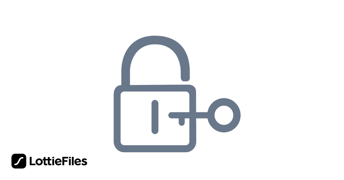 Free Lock animation Animation by Evanthia | LottieFiles