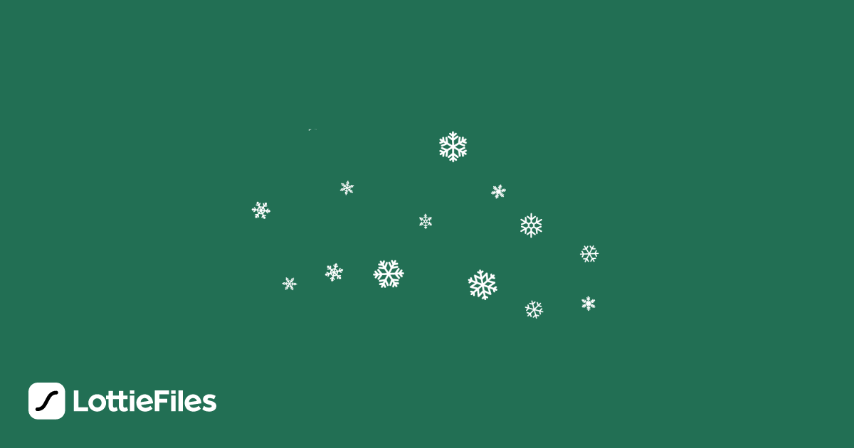 Free snowflakes Animation by Yuthika Bomarasipeta | LottieFiles