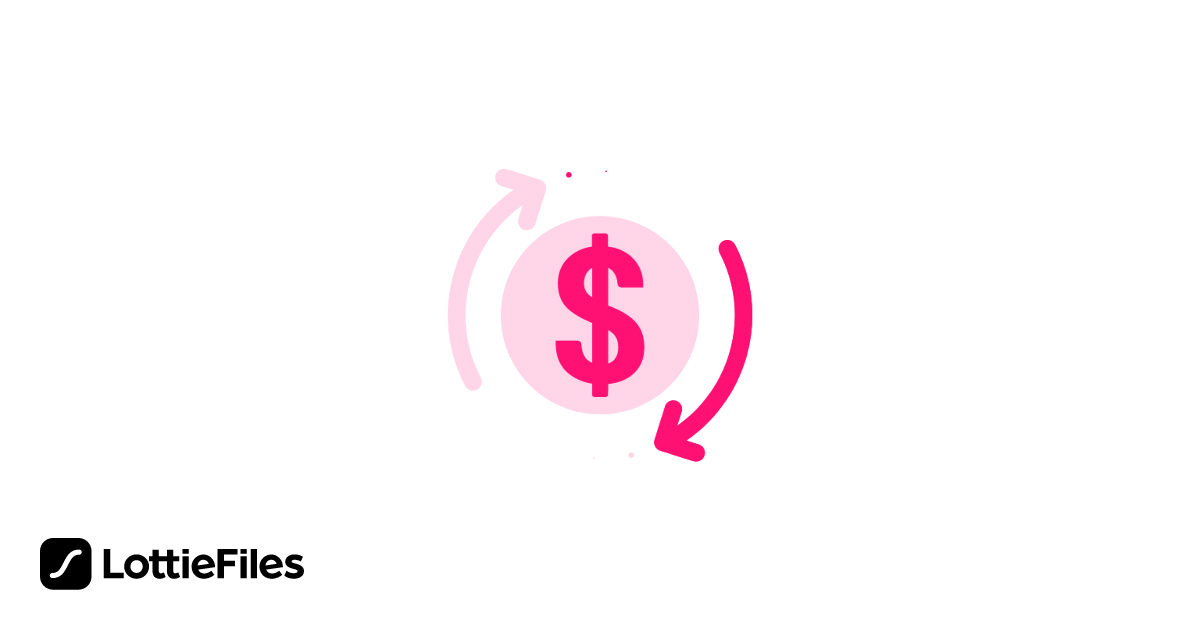 Free Pink Money Animation by Jamile | LottieFiles