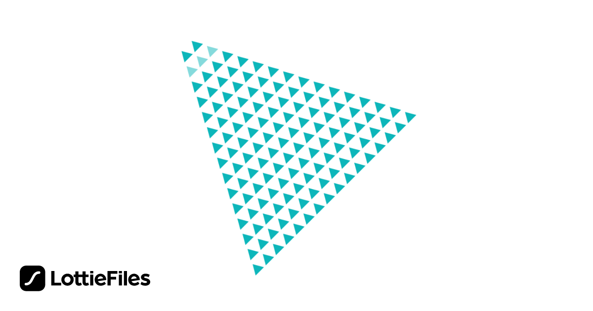 Free Pile up triangles Animation by Vicki | LottieFiles