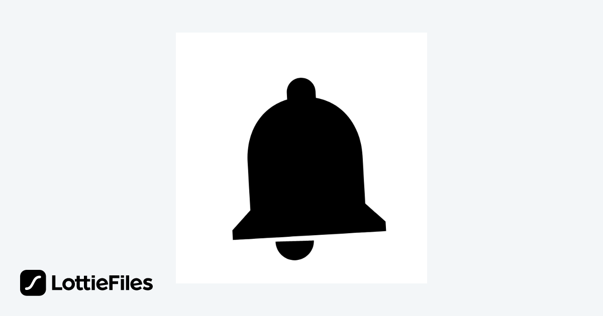 Free Ringing Bell Animation by Cyril Renault | LottieFiles