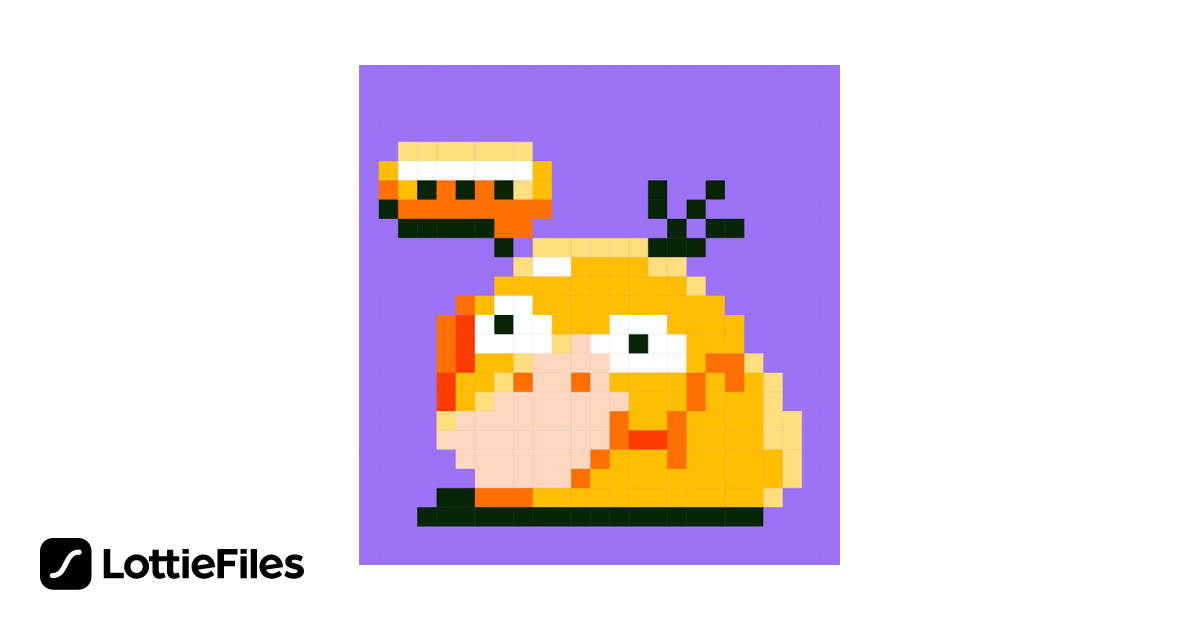 Free pokemon pixel art Animation by Kenneth | LottieFiles