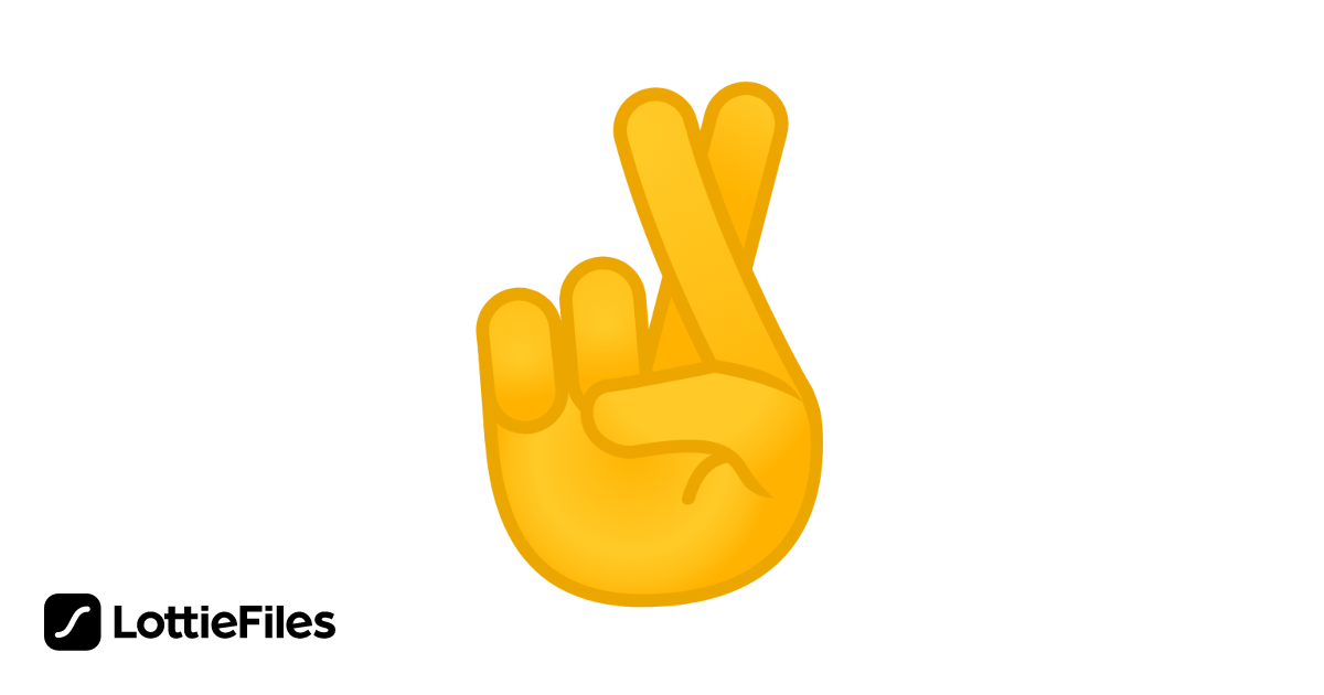 Free Crossed Fingers Animation by LottieFiles Mobile | LottieFiles