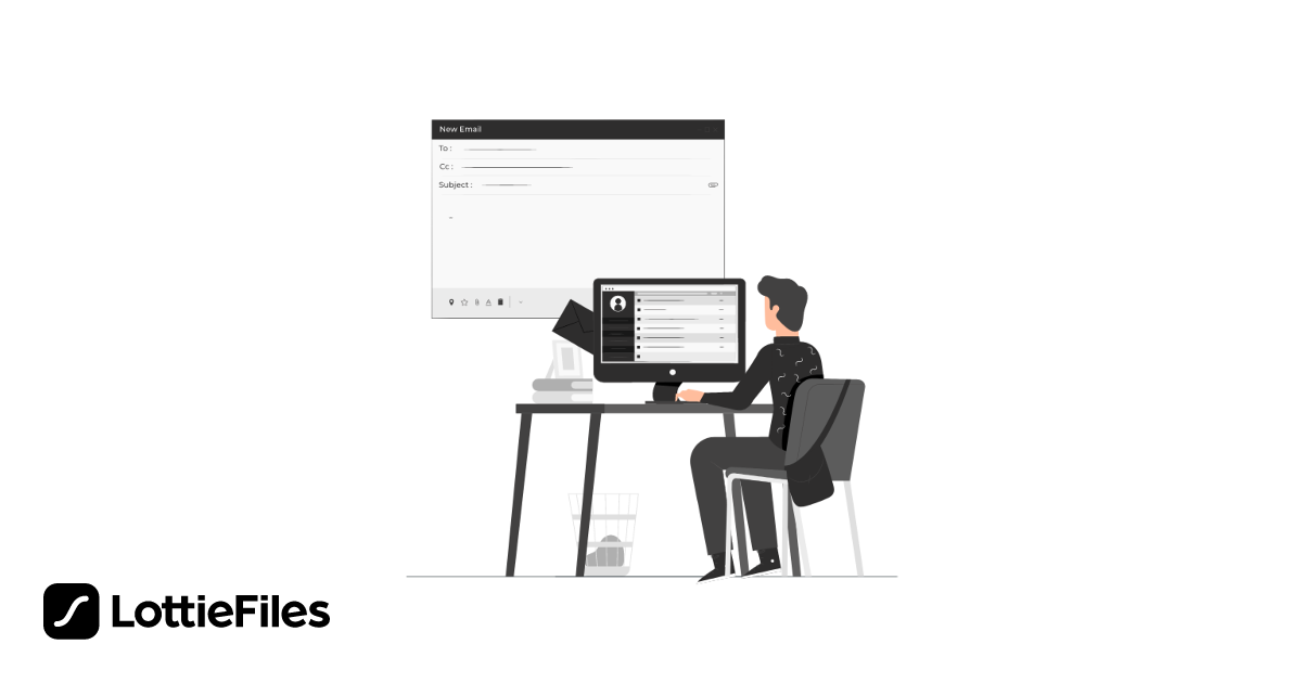 Free emailing Animation by kevin | LottieFiles