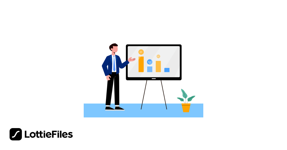Free Presentation Animation by SM Rony | LottieFiles