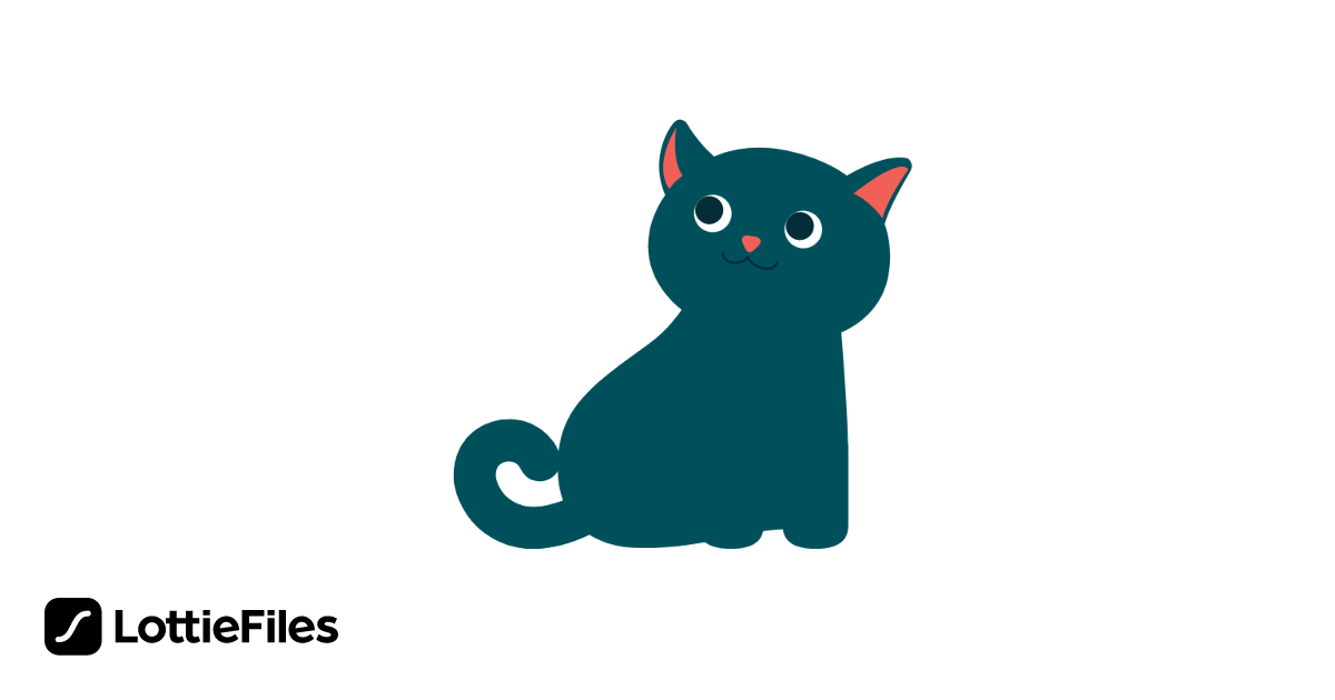 Free Lovely Cat Animation by Agung | LottieFiles