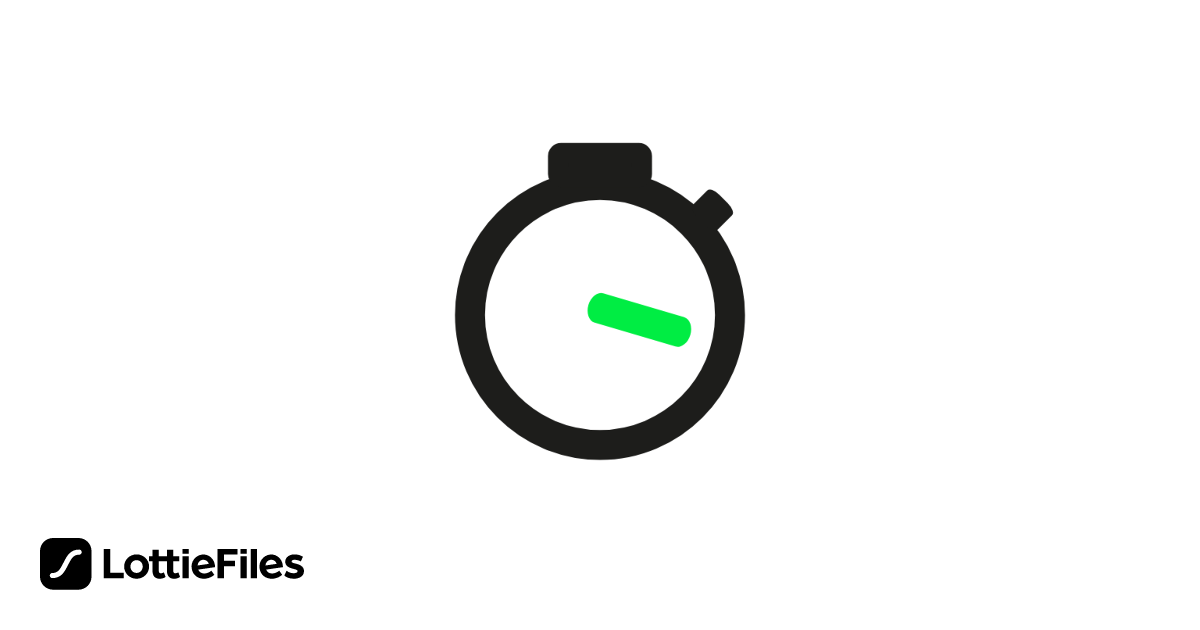 Free Timer Animated Icon Animation by Kiran | LottieFiles