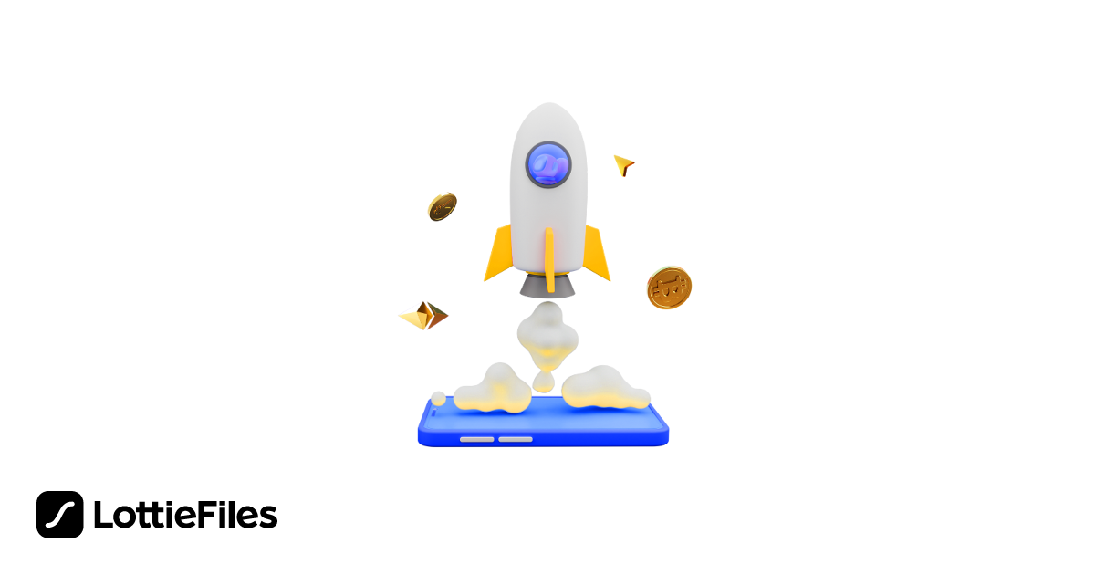 Free Rocket Mobile Animation by Miguel | LottieFiles