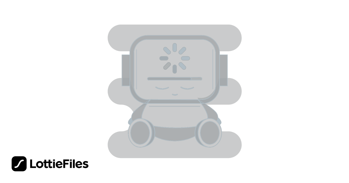 Free Robot Loading Animation by Abdul Latif | LottieFiles