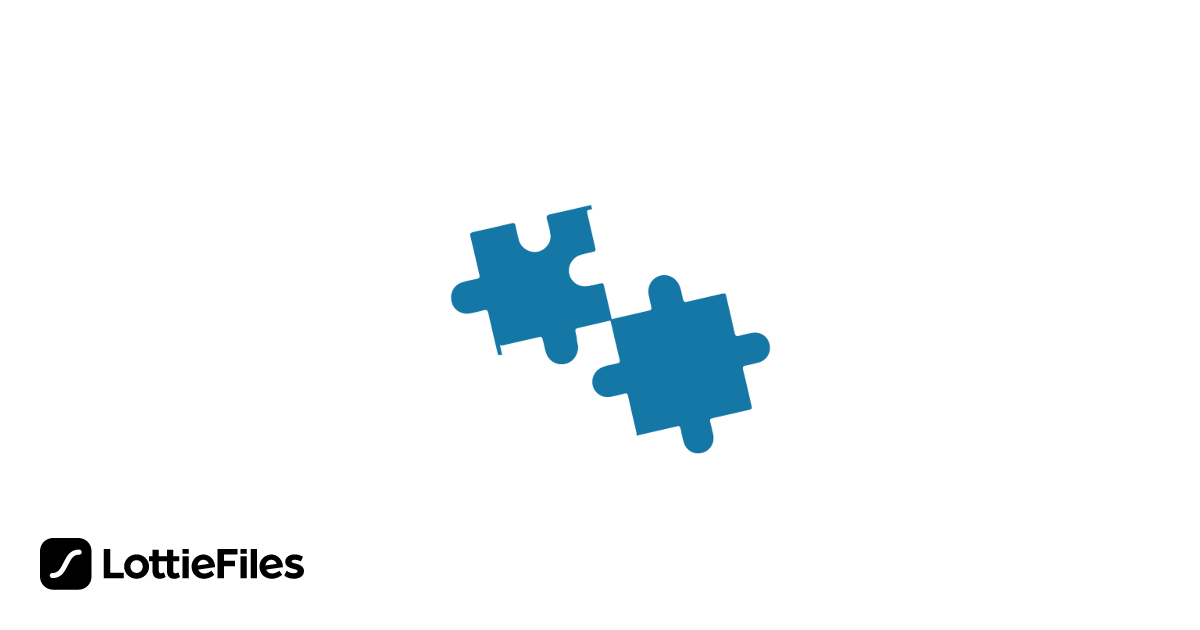 Free puzzle Animation by Scott Wheeler | LottieFiles